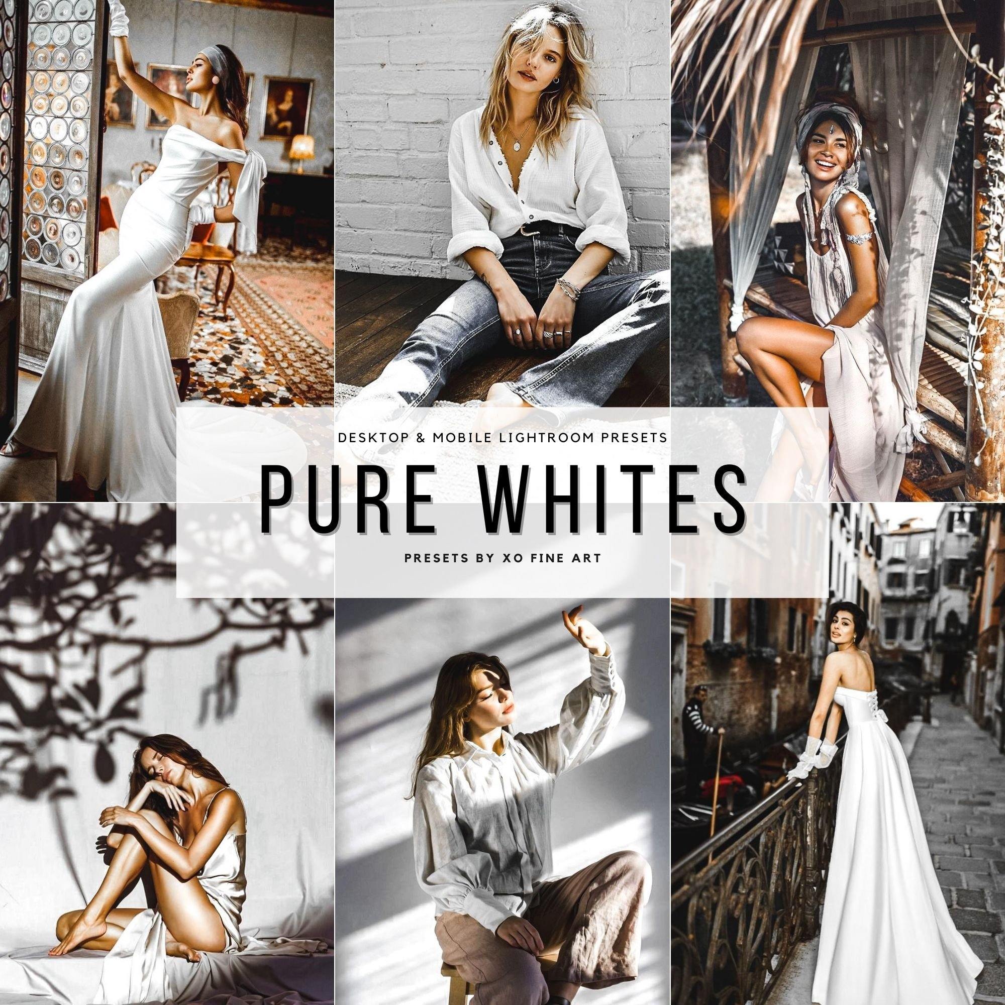 Instagram Presets | PURE WHITES | Set of 9 | Mobile & Desktop Lightroo ...