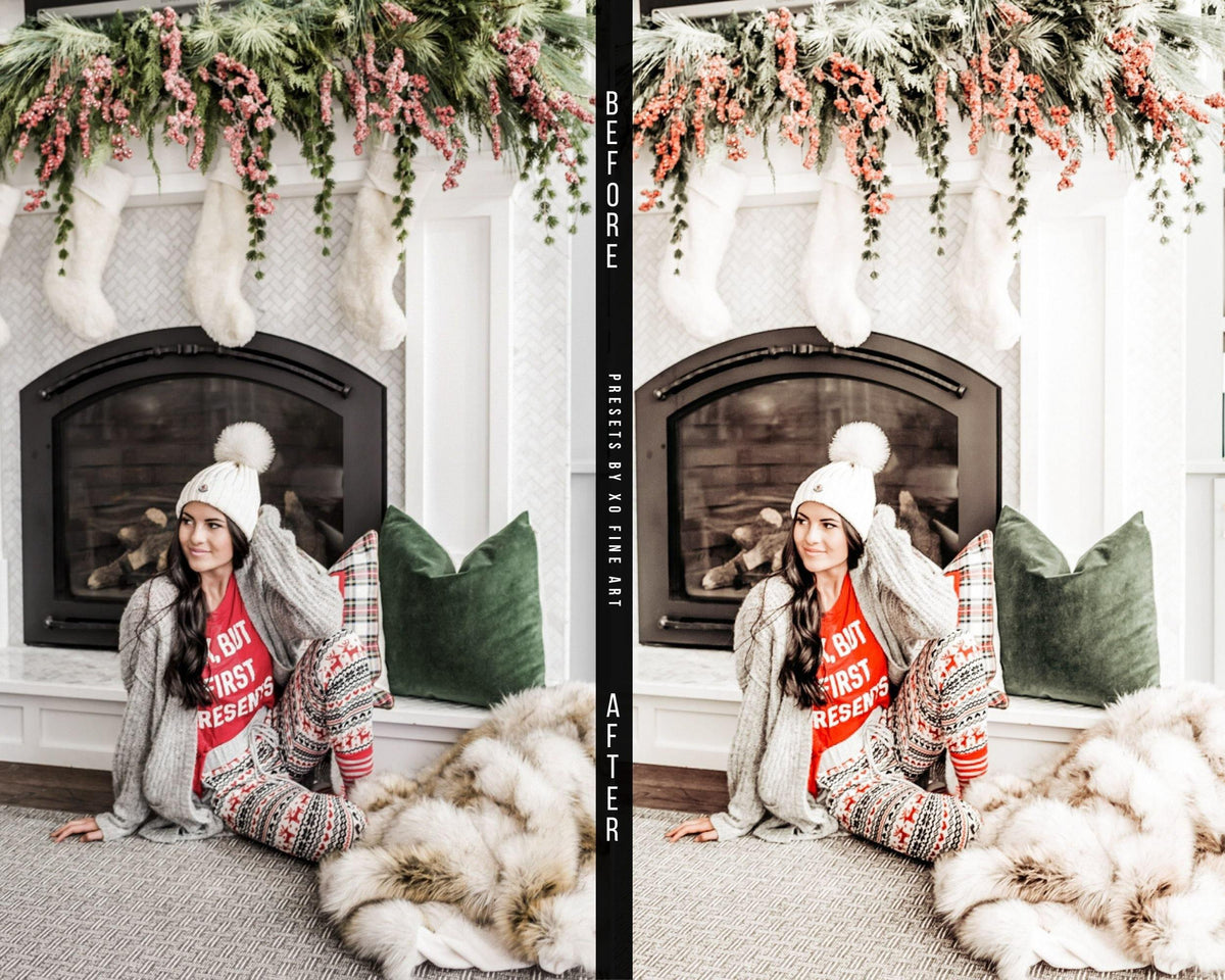 XMAS TREE Christmas Lightroom Presets – 15 Bright & Airy Holiday ...